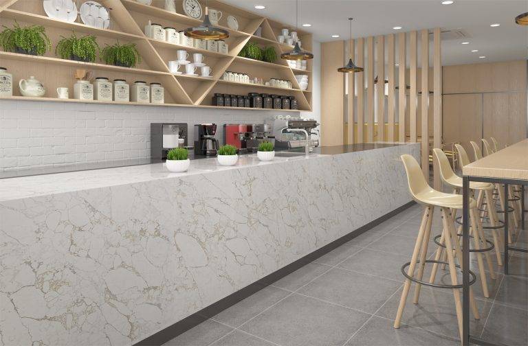 Calacatta Dream Marble Quartz | Steinprýði